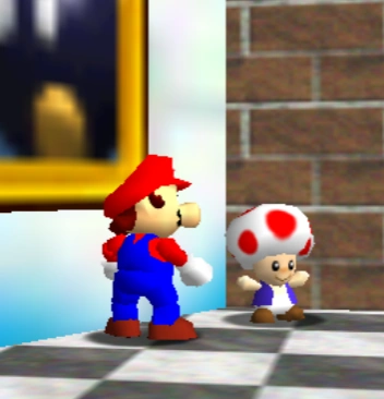 Toad Near the Bob-Omb Battlefield Portrait (SM64) | All Characters Wiki ...