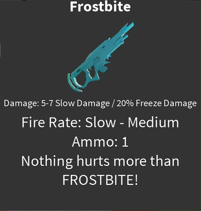 Frostbite | ALL OUT ZOMBIES Wiki | Fandom