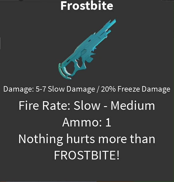 Frostbite | ALL OUT ZOMBIES Wiki | Fandom