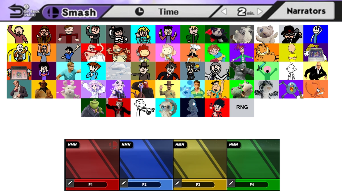 Roster | All Star Smashers Wiki | Fandom