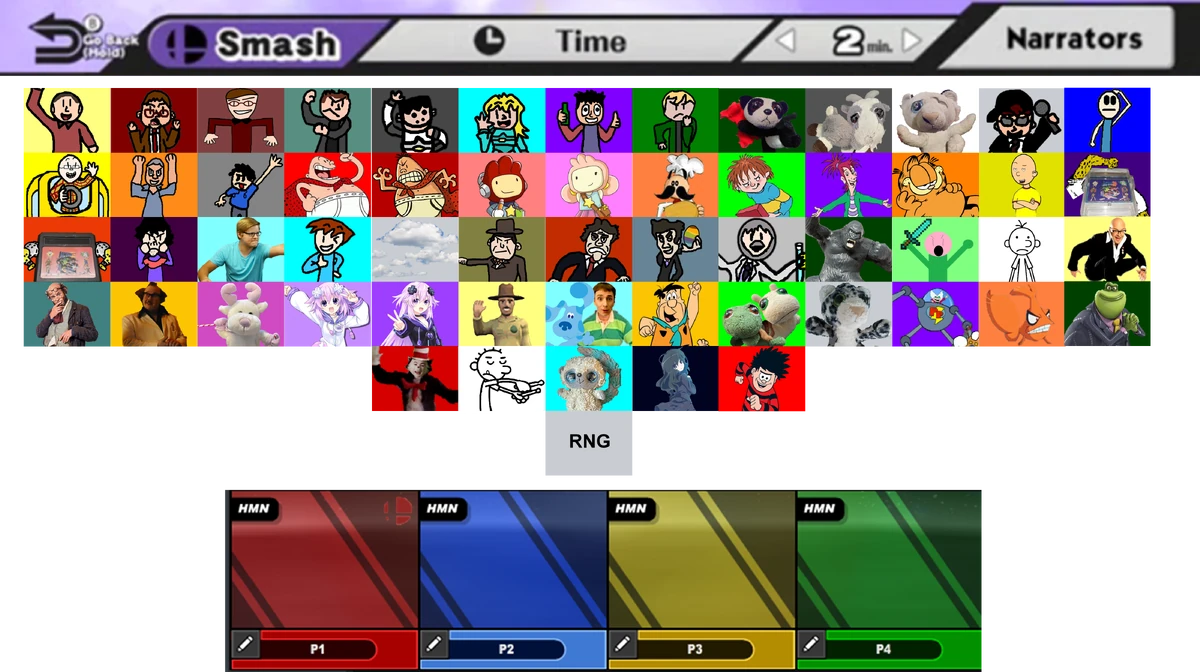 Roster | All Star Smashers Wiki | Fandom