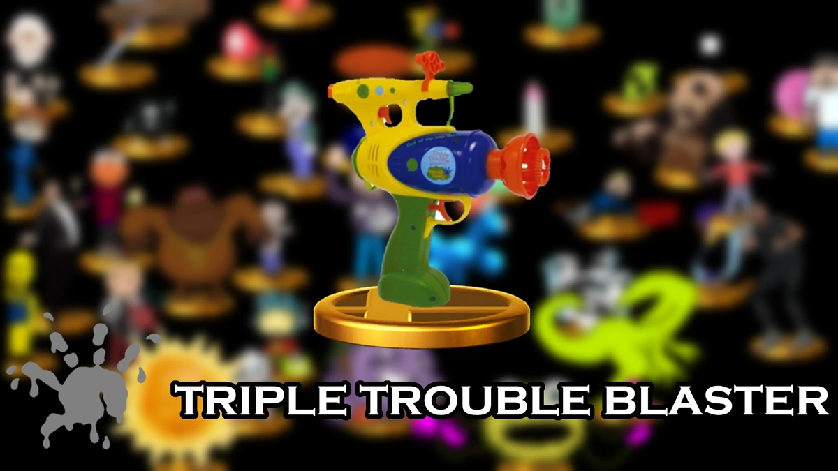 Triple Trouble Blaster | All Star Smashers Wiki | Fandom