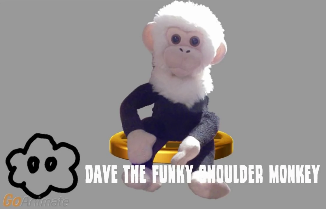 Dave the Funky Shoulder Monkey | All Star Smashers Wiki | Fandom