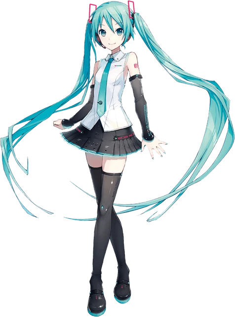 hatsune miku first render