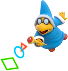 kamek coloring pages