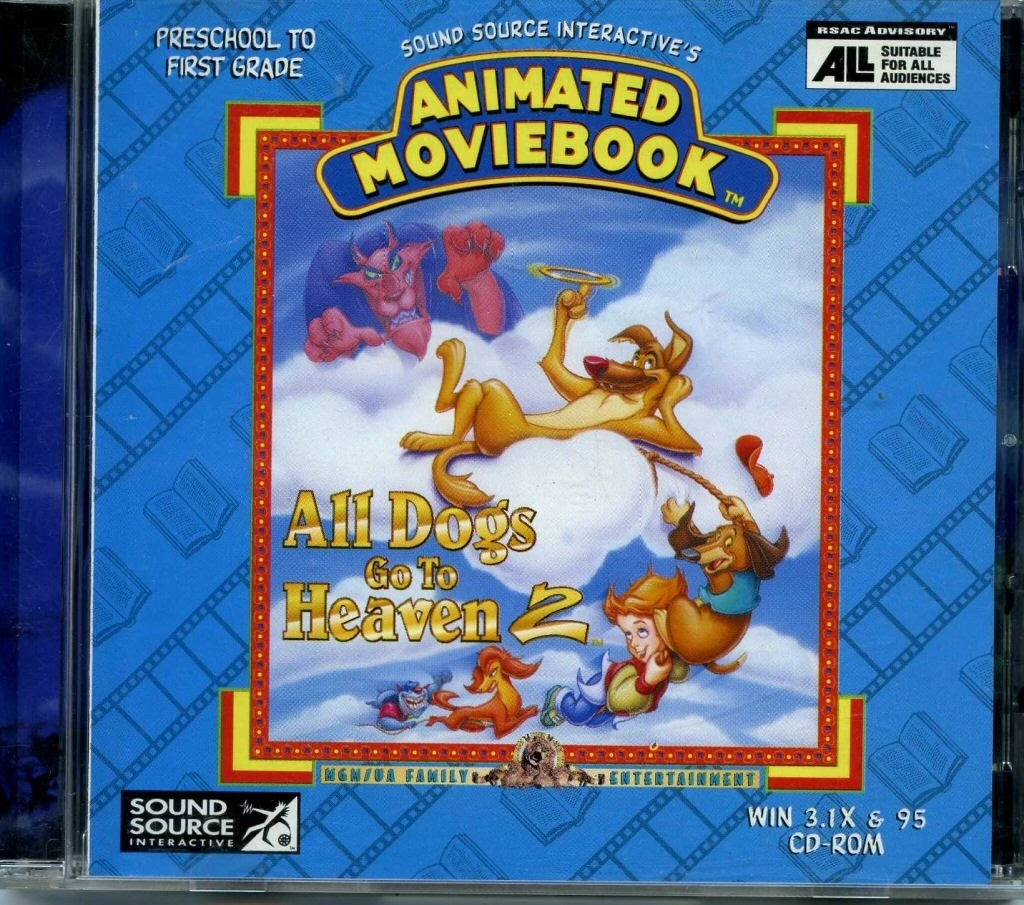 All Dogs Go To Heaven 2: Animated Moviebook | All Dogs go to Heaven ...