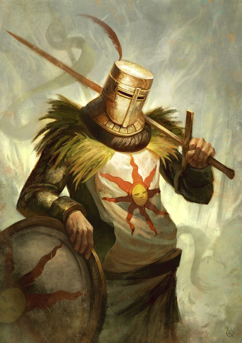 Dark Souls Solaire Face