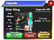 Star King - Kirito (Star King) | Roblox: All Star Tower Defense Wiki ...