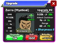 Zorro (Mystical) - Mihawk (Wano) | Roblox: All Star Tower Defense Wiki ...