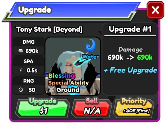 Tony Stark [Beyond] - Coyote Starrk [Hōgyoku Resurrección] | Roblox ...