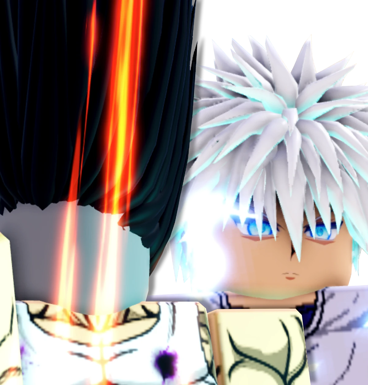 Hunter Duo (Adult Gon & Godspeed Killua) | Roblox: All Star Tower ...