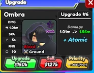 Ombra - Shadow (Female) | Roblox: All Star Tower Defense Wiki | Fandom