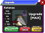 Katanas (Katana Man) | Roblox: All Star Tower Defense Wiki | Fandom