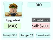 ZIO (DIO) | Roblox: All Star Tower Defense Wiki | Fandom