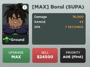 Borul (SUPA) - Broly (DBS) | Roblox: All Star Tower Defense Wiki | Fandom
