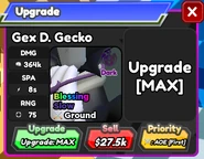 Gex D. Gecko (Gecko Moria) | Roblox: All Star Tower Defense Wiki | Fandom