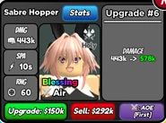 Sabre Hopper - Astolfo (Saber) | Roblox: All Star Tower Defense Wiki ...