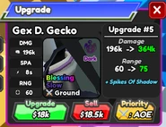 Gex D. Gecko (Gecko Moria) | Roblox: All Star Tower Defense Wiki | Fandom