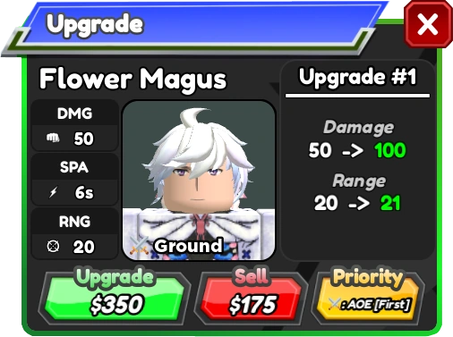 Flower Magus (Merlin) | Roblox: All Star Tower Defense Wiki | Fandom