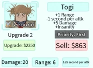 Togi (Himiko Toga) | Roblox: All Star Tower Defense Wiki | Fandom