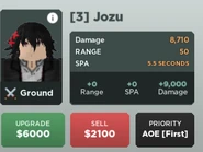 Jozu (Juuzou Suzuya) | Roblox: All Star Tower Defense Wiki | Fandom
