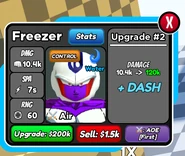 Freezer - Cooler | Roblox: All Star Tower Defense Wiki | Fandom