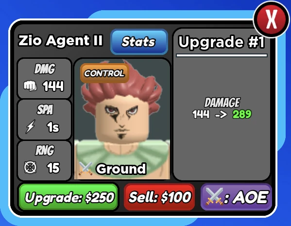 Zio Agent II | Roblox: All Star Tower Defense Wiki | Fandom