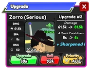 Zorro (Serious) - Mihawk (Serious) | Roblox: All Star Tower Defense ...