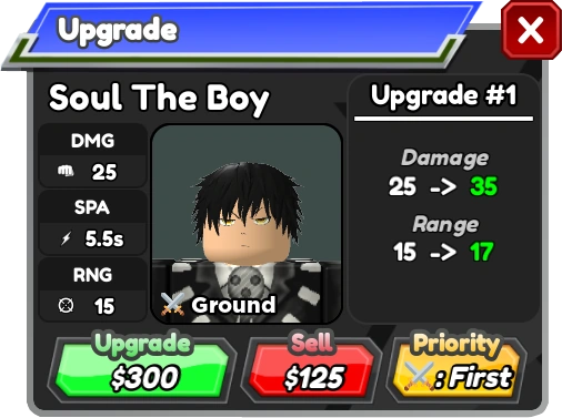 Soul The Boy (Death the Kid) | Roblox: All Star Tower Defense Wiki | Fandom