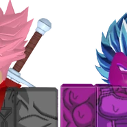 Future T & Aqua Vegu (Future Trunks & Super Saiyan Blue Vegeta ...