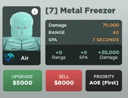 Metal Freezer (Meta-Cooler) | Roblox: All Star Tower Defense Wiki | Fandom