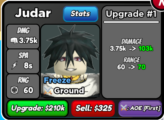 Judar | Roblox: All Star Tower Defense Wiki | Fandom