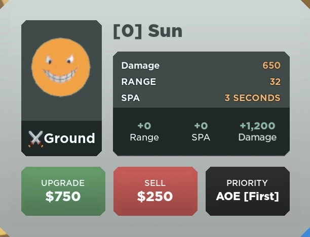 Sun (Prometheus) | Roblox: All Star Tower Defense Wiki | Fandom