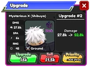 Mysterious X (Shibuya) - Gojo (Shibuya) | Roblox: All Star Tower ...