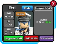 Etri (Esdeath) | Roblox: All Star Tower Defense Wiki | Fandom