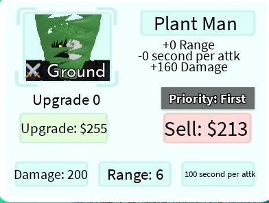 Plant Man (Black Zetsu) | Roblox: All Star Tower Defense Wiki | Fandom