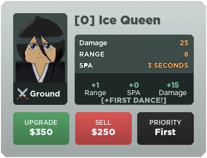 Ice Queen (Rukia Kuchiki) | Roblox: All Star Tower Defense Wiki | Fandom