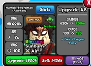 Humble-Swordman (Awoken) - Tanjiro (Demon Slayer Mark) | Roblox: All ...