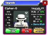 Cipher-G - Guernica | Roblox: All Star Tower Defense Wiki | Fandom