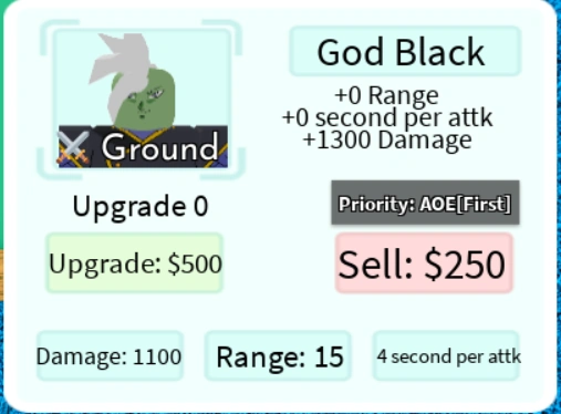 God Black (Zamasu) | Roblox: All Star Tower Defense Wiki | Fandom