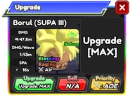 Borul (SUPA III) - SS Broly (DBS) | Roblox: All Star Tower Defense Wiki | Fandom