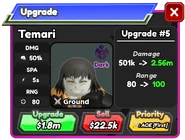 Temari (Susamaru) | Roblox: All Star Tower Defense Wiki | Fandom