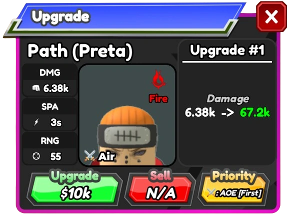 Path (Preta) - Preta Path | Roblox: All Star Tower Defense Wiki | Fandom