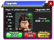 Vegu IV (Alternative) - Vegeta (SS4) | Roblox: All Star Tower Defense ...