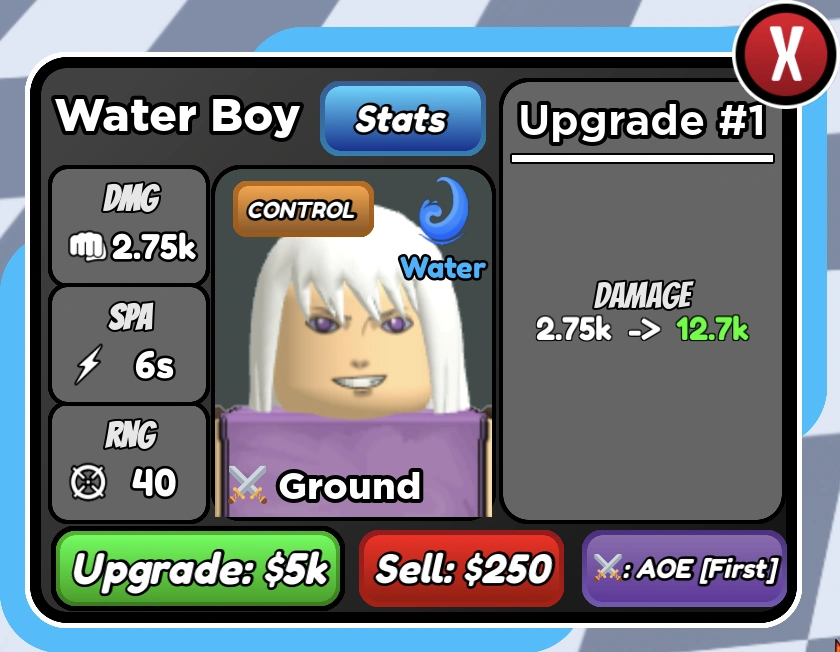 Water Boy (Suigetsu Hōzuki) | Roblox: All Star Tower Defense Wiki | Fandom