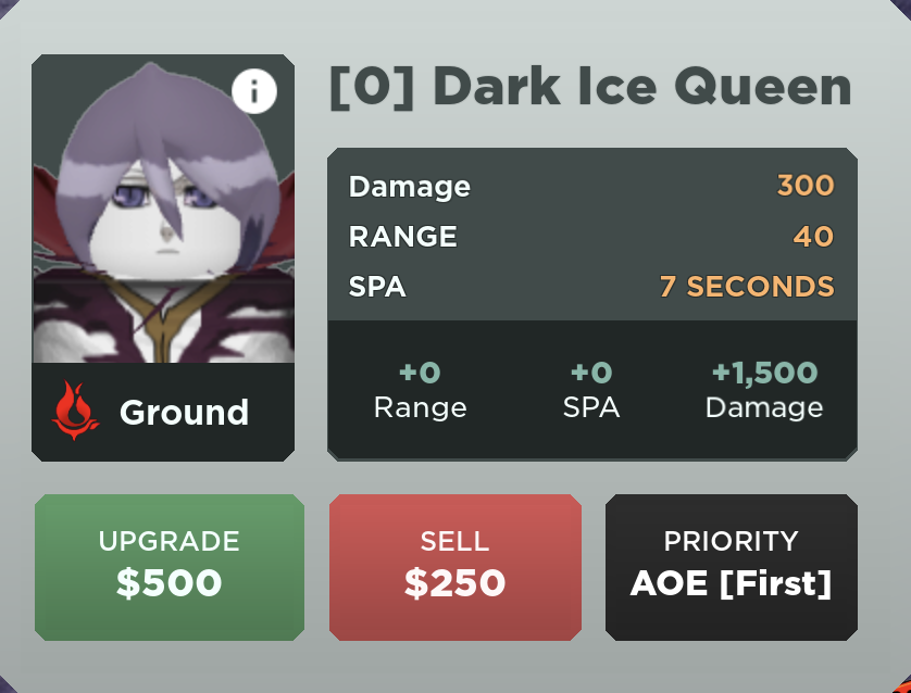 Dark Ice Queen (Dark Rukia) | Roblox: All Star Tower Defense Wiki | Fandom