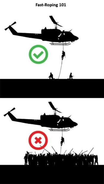 Fast Roping | Tropedia | Fandom