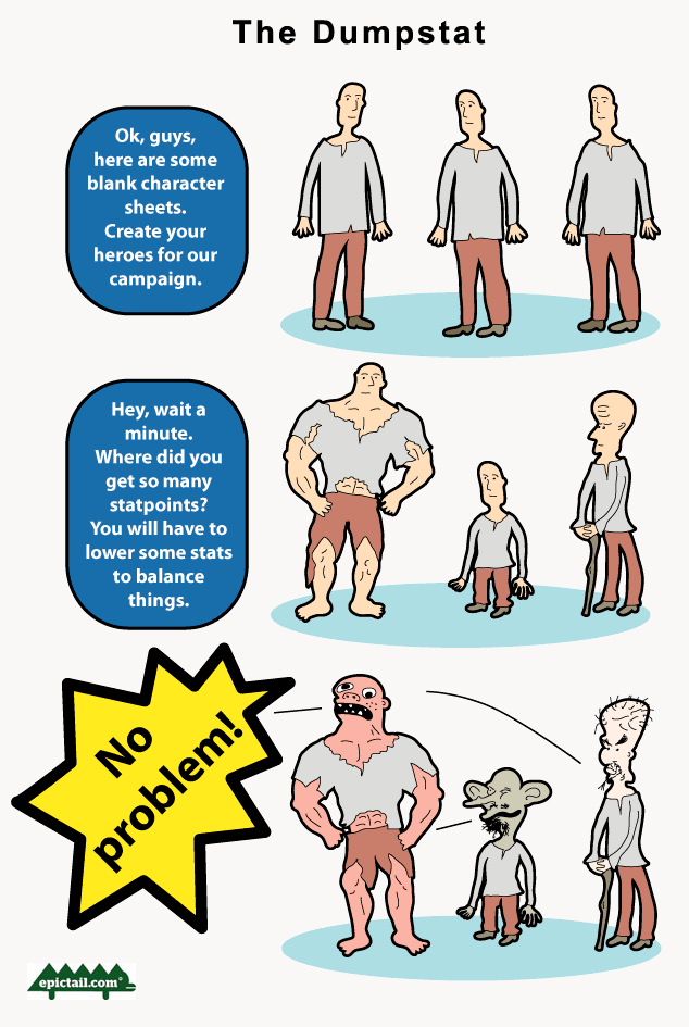 Dump Stat | Tropedia | Fandom