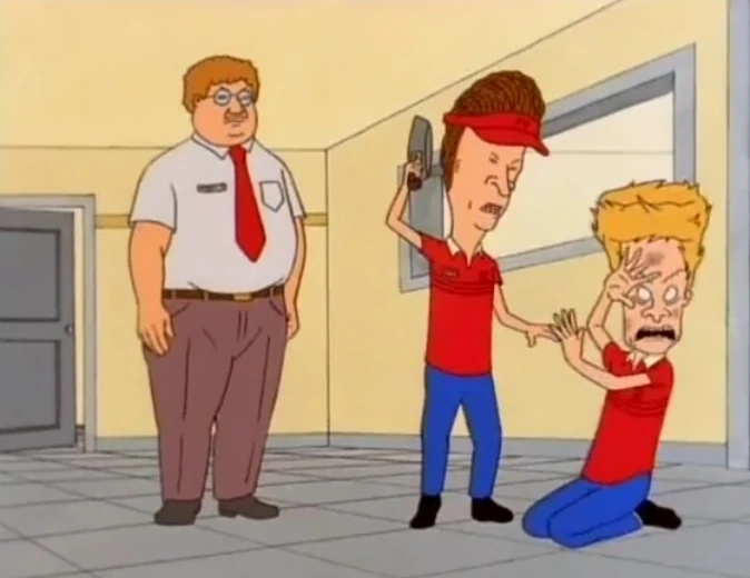 Beavis and Butt-Head/Recap/S 7 E 32 Work Is Death | Tropedia | Fandom