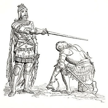 Knighting | Tropedia | Fandom